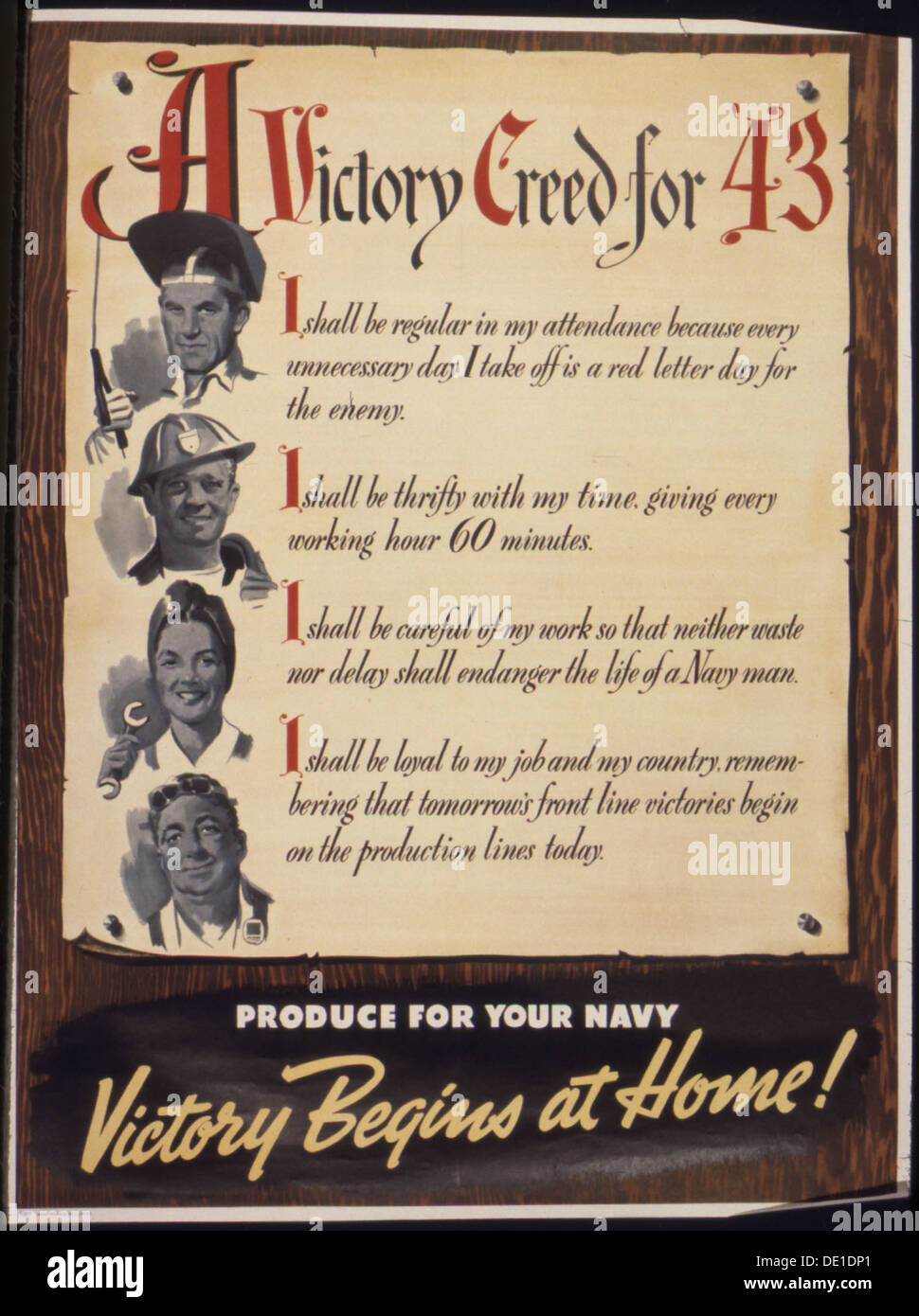 Wwii propaganda poster hi-res stock photography and images - Alamy