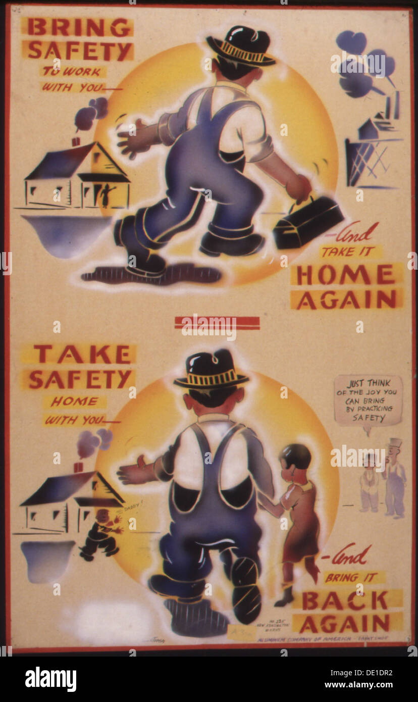 Home safety poster hi-res stock photography and images - Alamy
