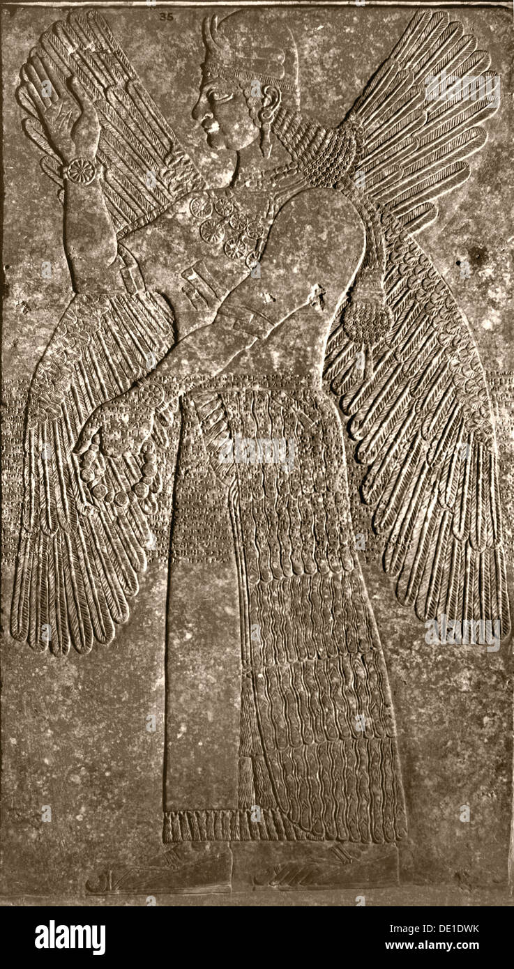 Winged creature winged god hi-res stock photography and images - Alamy