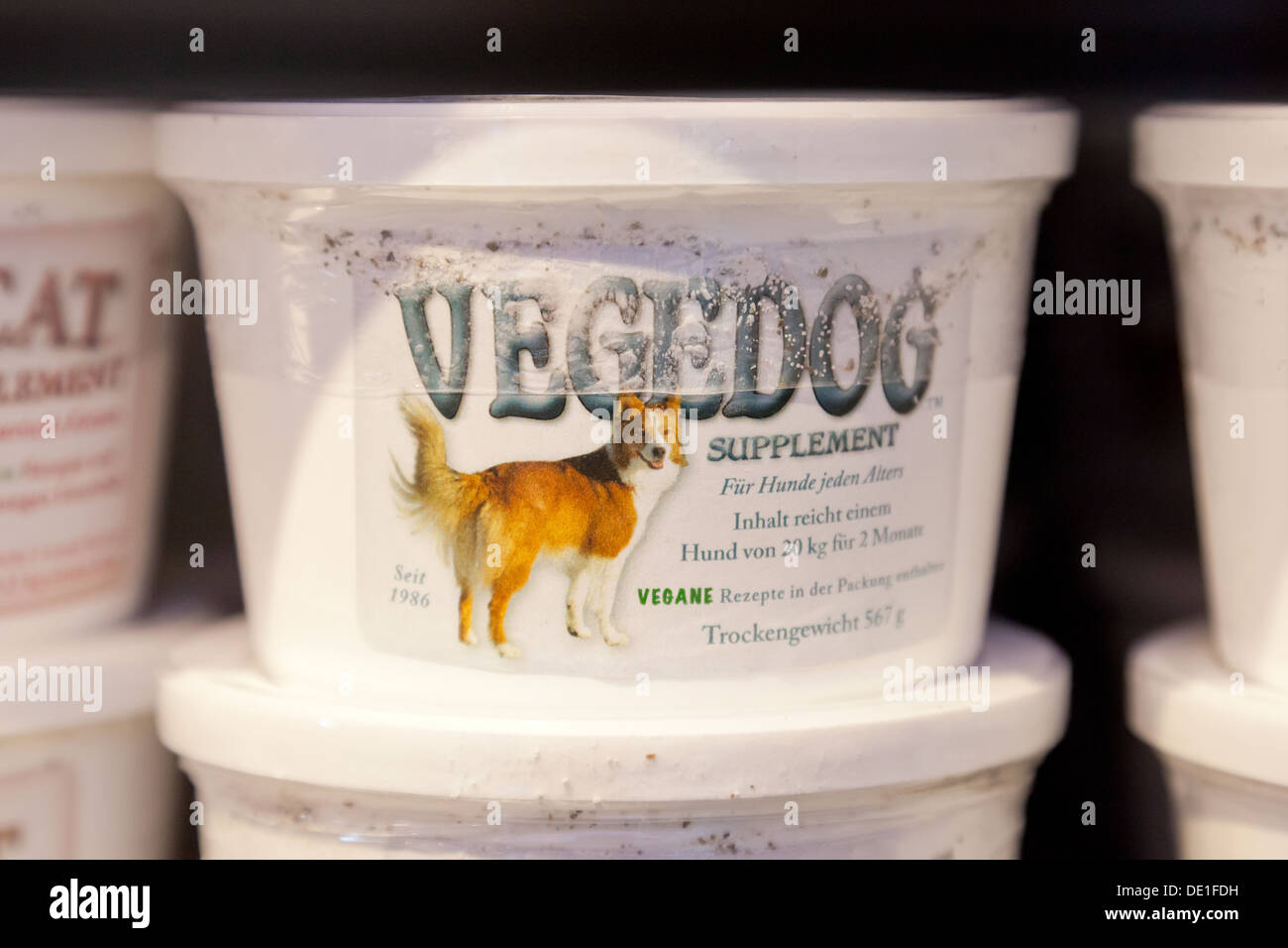 Berlin, Germany, nahrungsergaenzung for vegetarian dogs in the ...