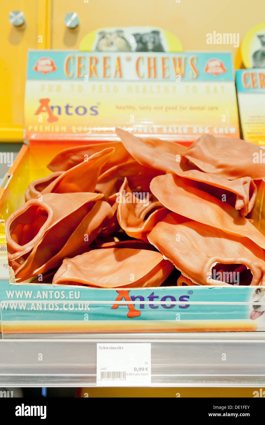 Chewing pig ears hi-res stock photography and images - Alamy