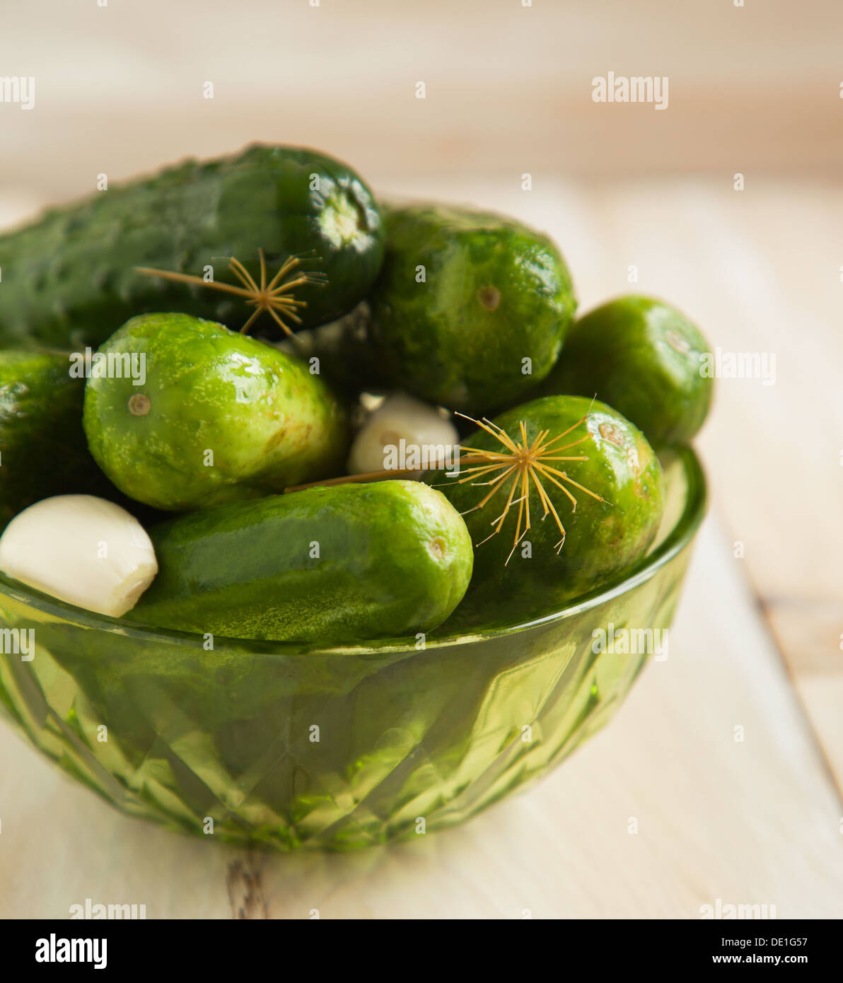 Salted cucumber hi-res stock photography and images - Alamy