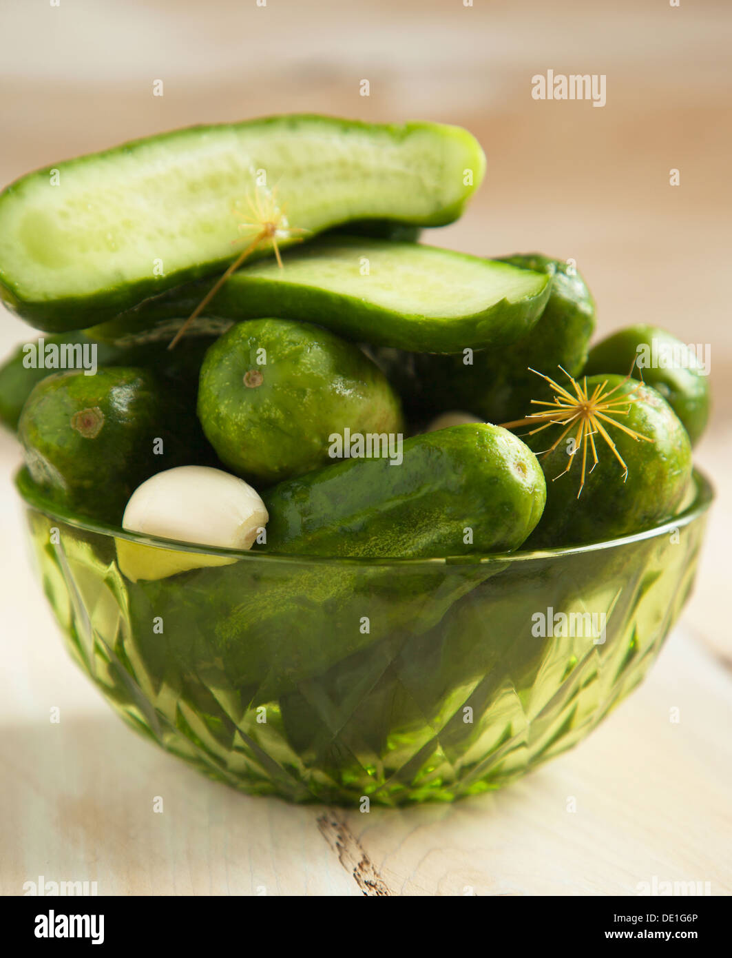 Salted cucumber hi-res stock photography and images - Alamy
