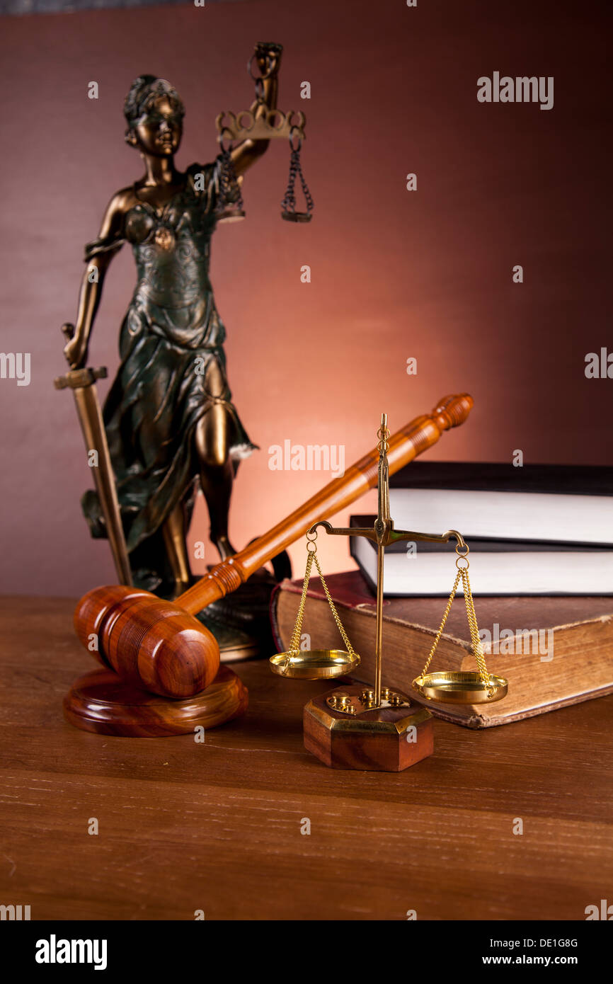Law and justice concept Stock Photo - Alamy