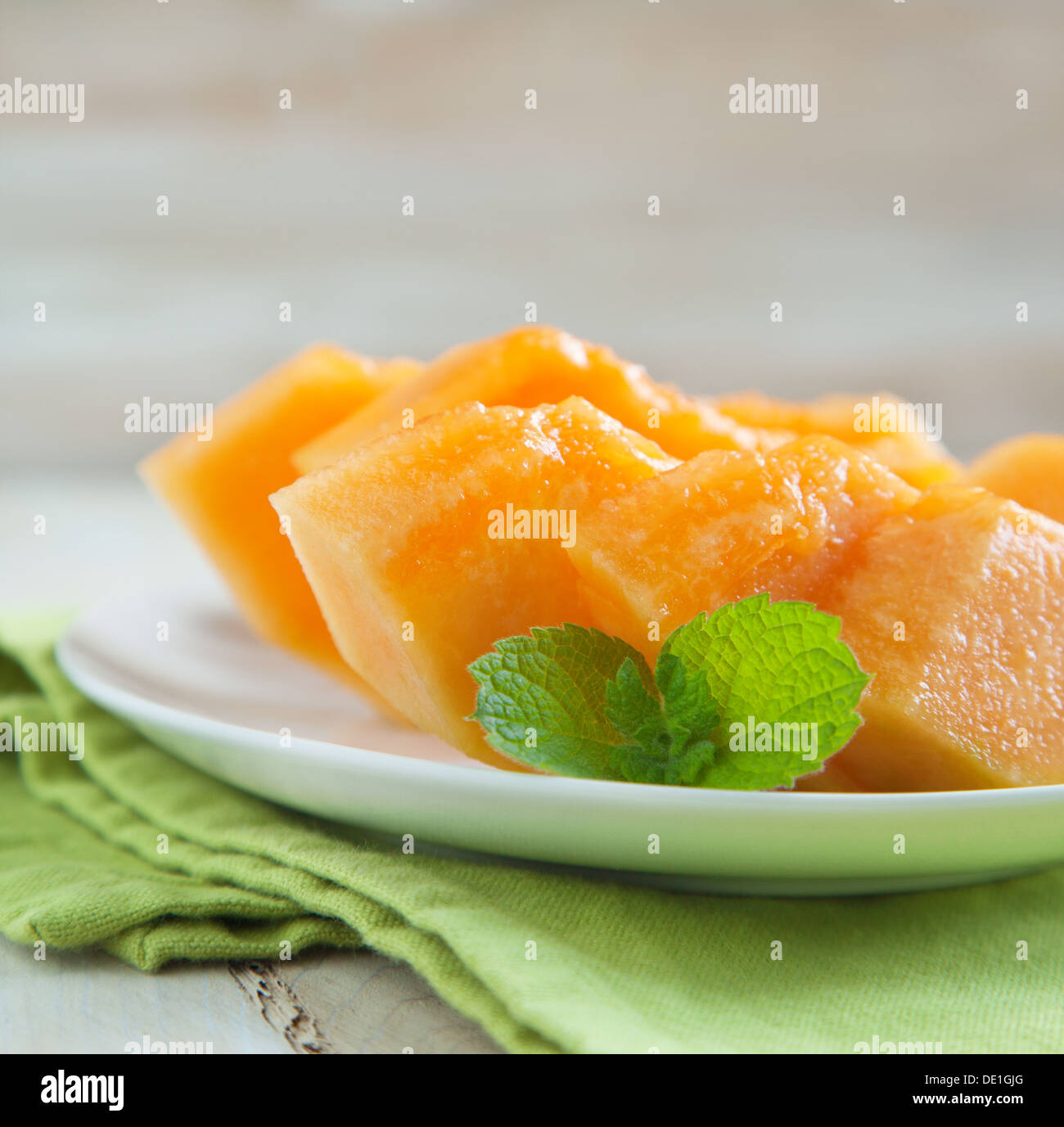 Melon slice hi-res stock photography and images - Alamy