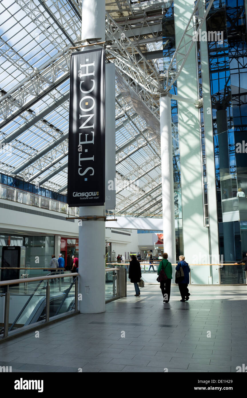 St Enoch shopping centre City of Glasgow Scotland UK Stock Photo - Alamy