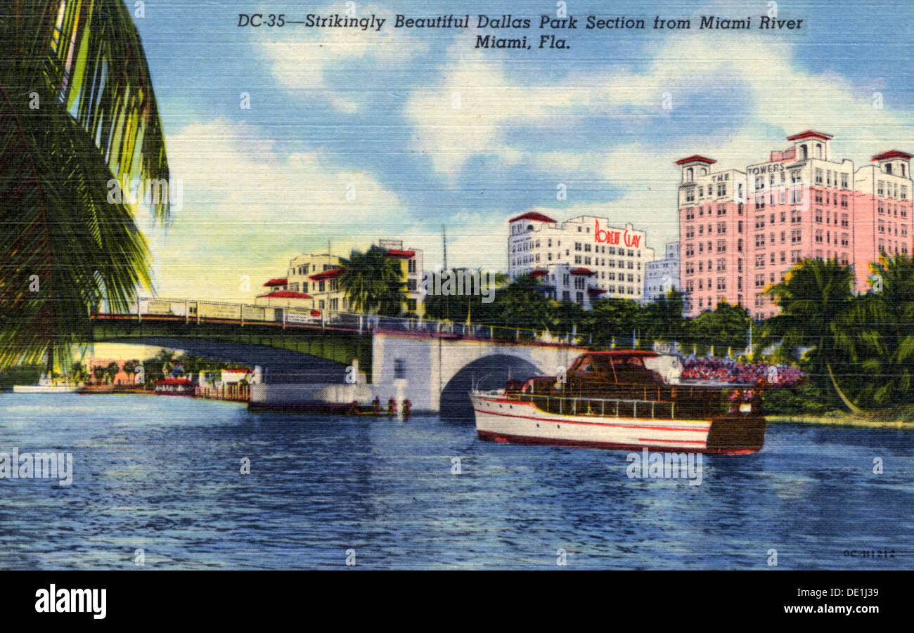 'Strikingly beautiful Dallas Park section from Miami River, Miami ...