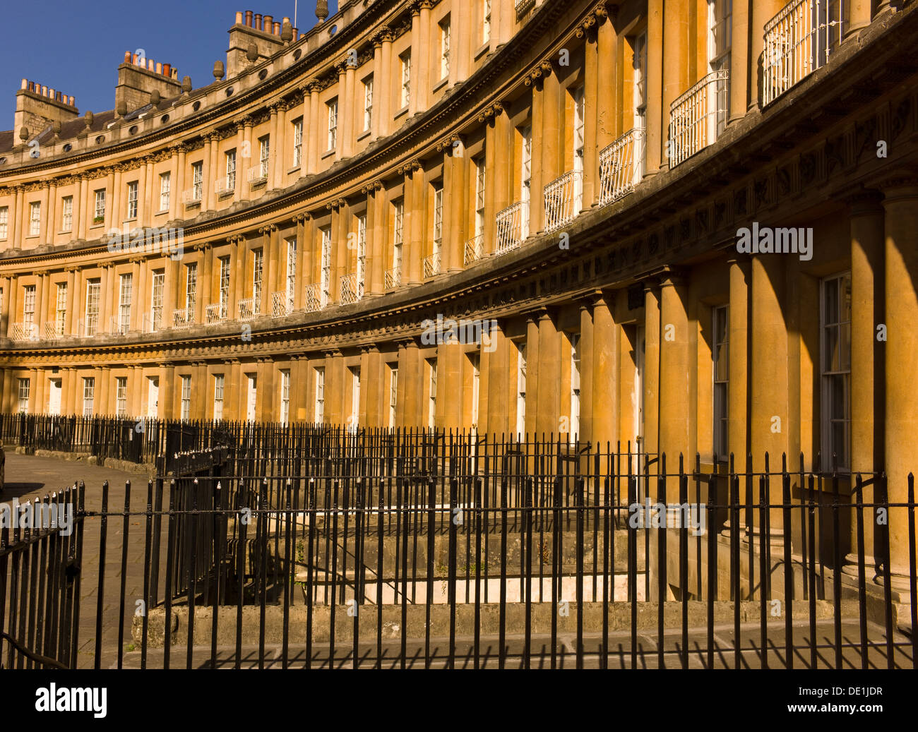 Bath city royal crescent hi-res stock photography and images - Alamy
