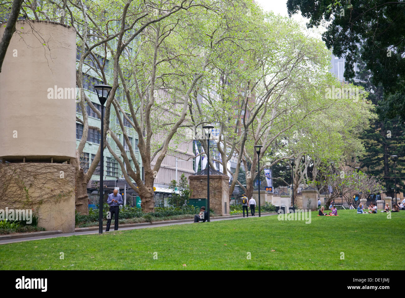 wynyard park,between york and carrington street,sydney,australia Stock ...