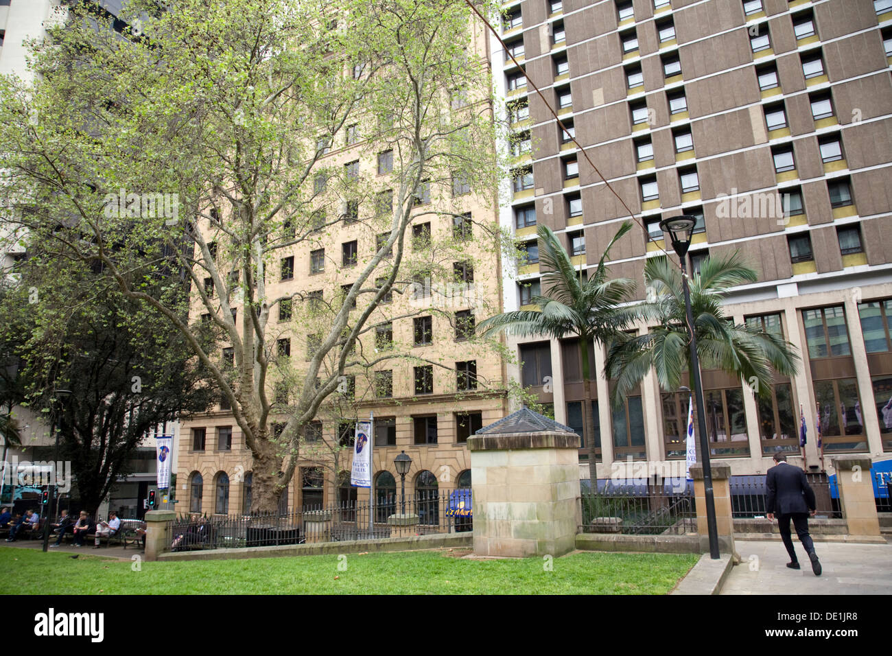 wynyard park,between york and carrington street,sydney,australia Stock ...