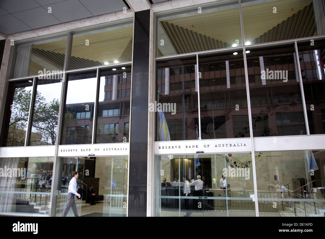 reserve bank of australia offie building in martin place,sydney city ...