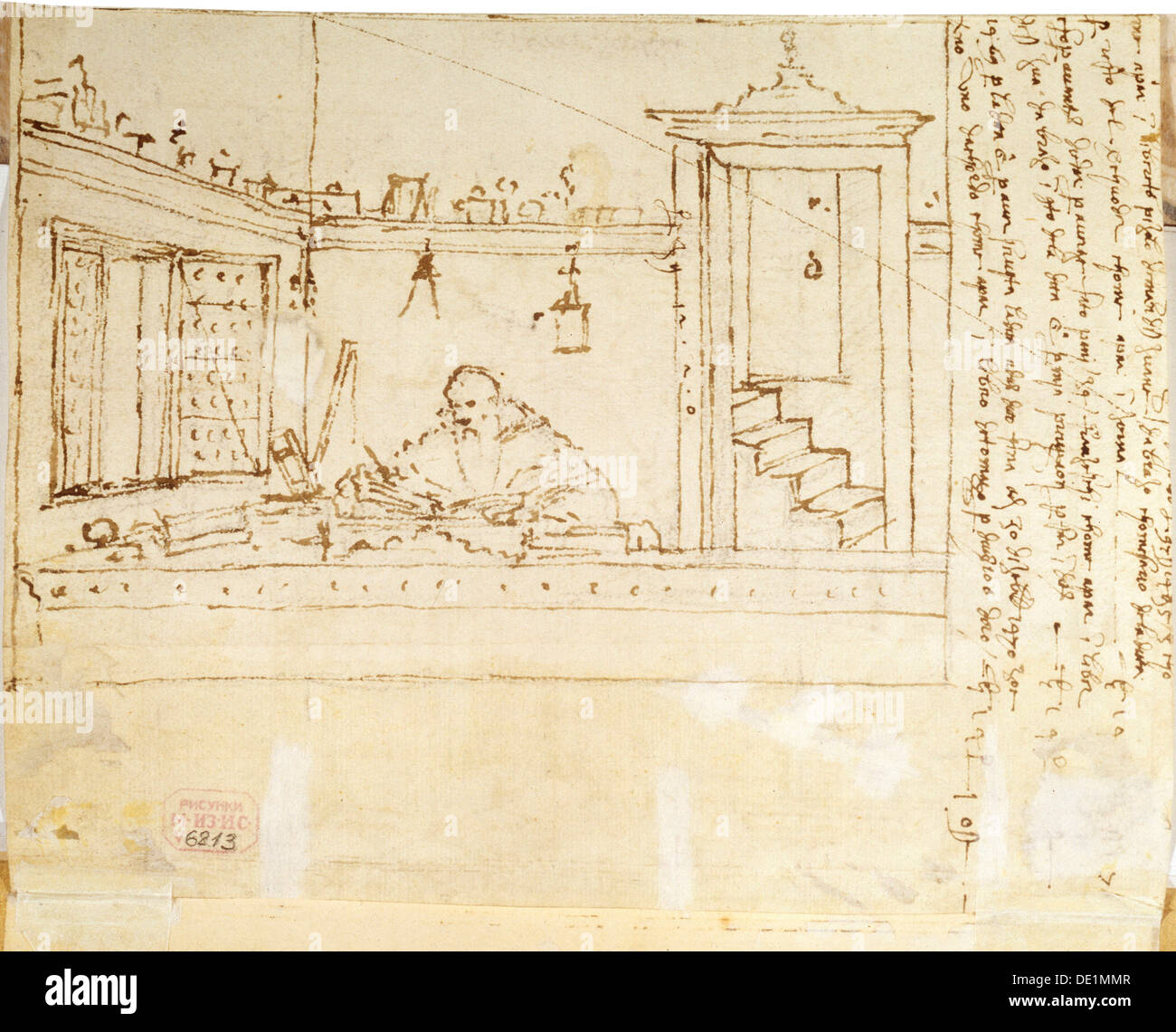 'A Philosopher with a Pen in his Hand', 1502-1505. Artist: Vittore ...