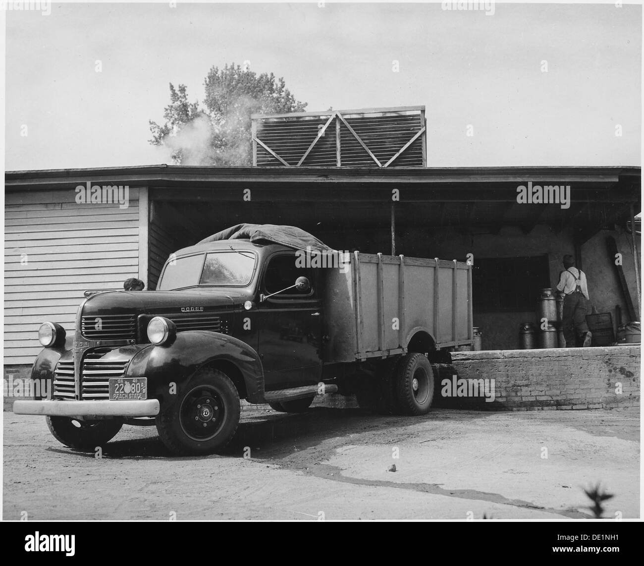 In Harmony Community, Putnam County, Georgia, the cooperative milk ...