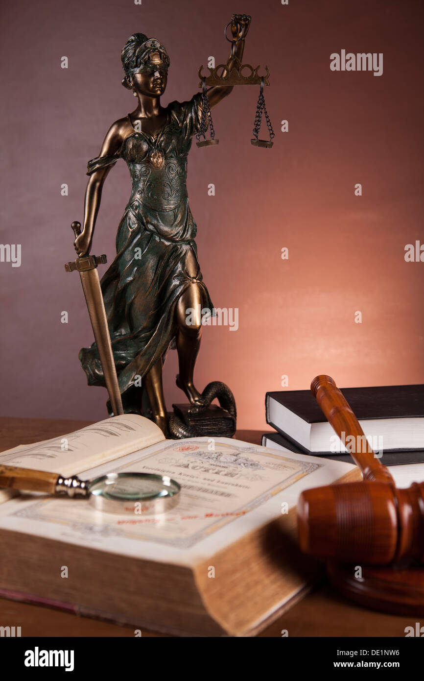 Law and justice concept Stock Photo - Alamy