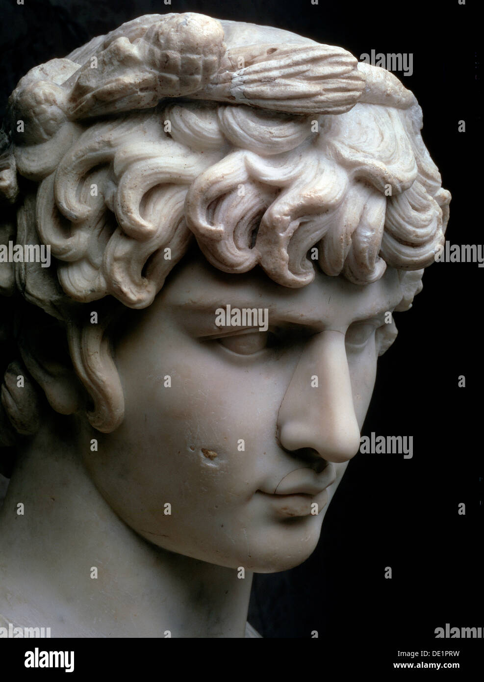 Antinous profile hi-res stock photography and images - Alamy
