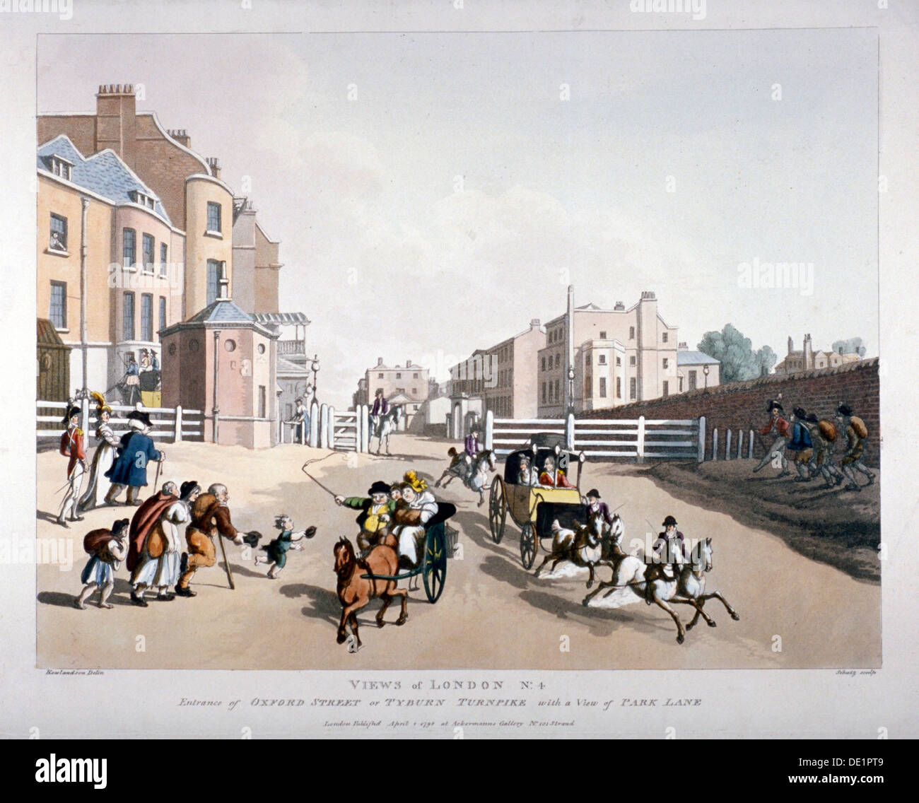 18th century turnpike england hi-res stock photography and images - Alamy