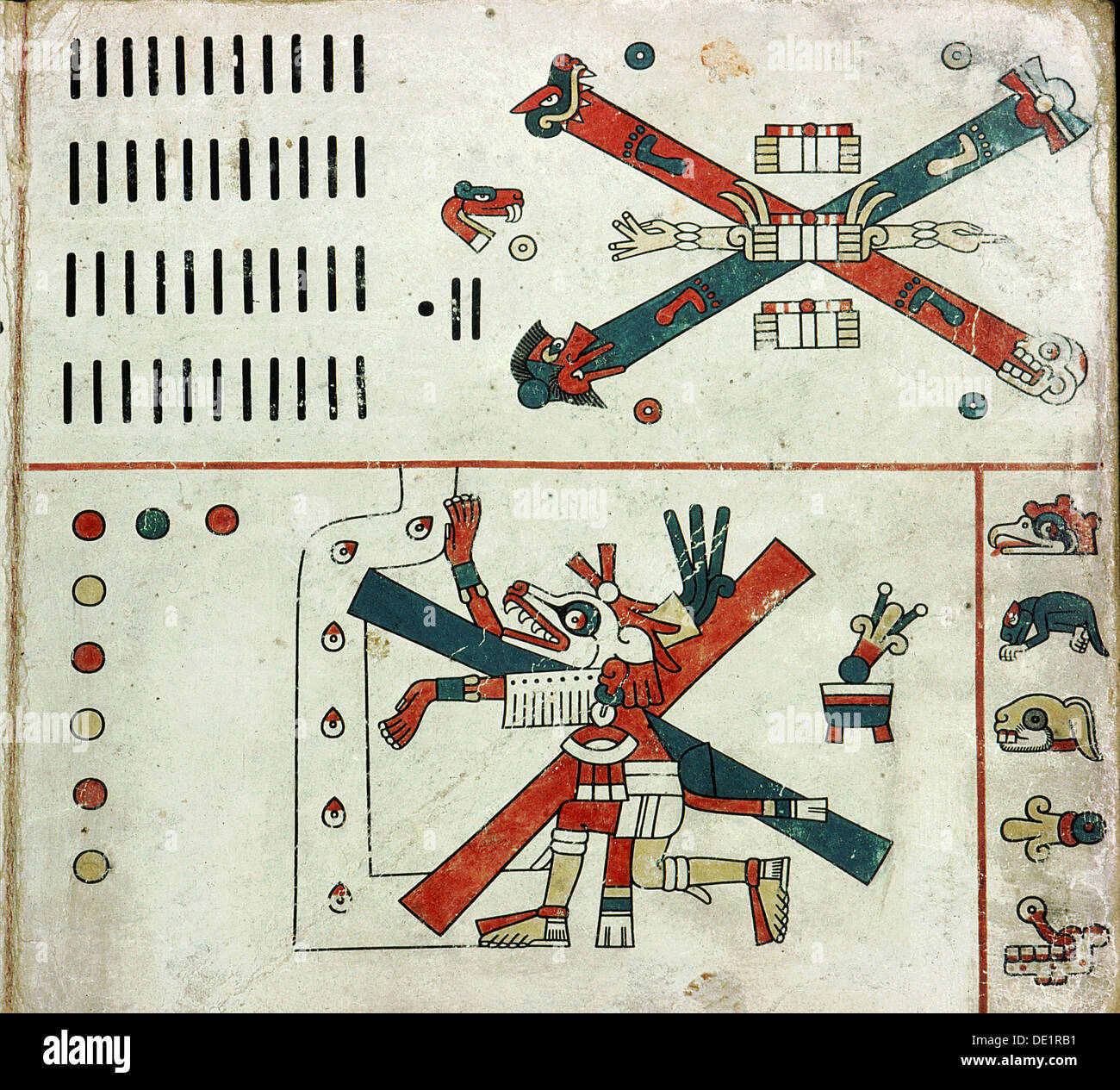 Aztec writing system hi-res stock photography and images - Alamy