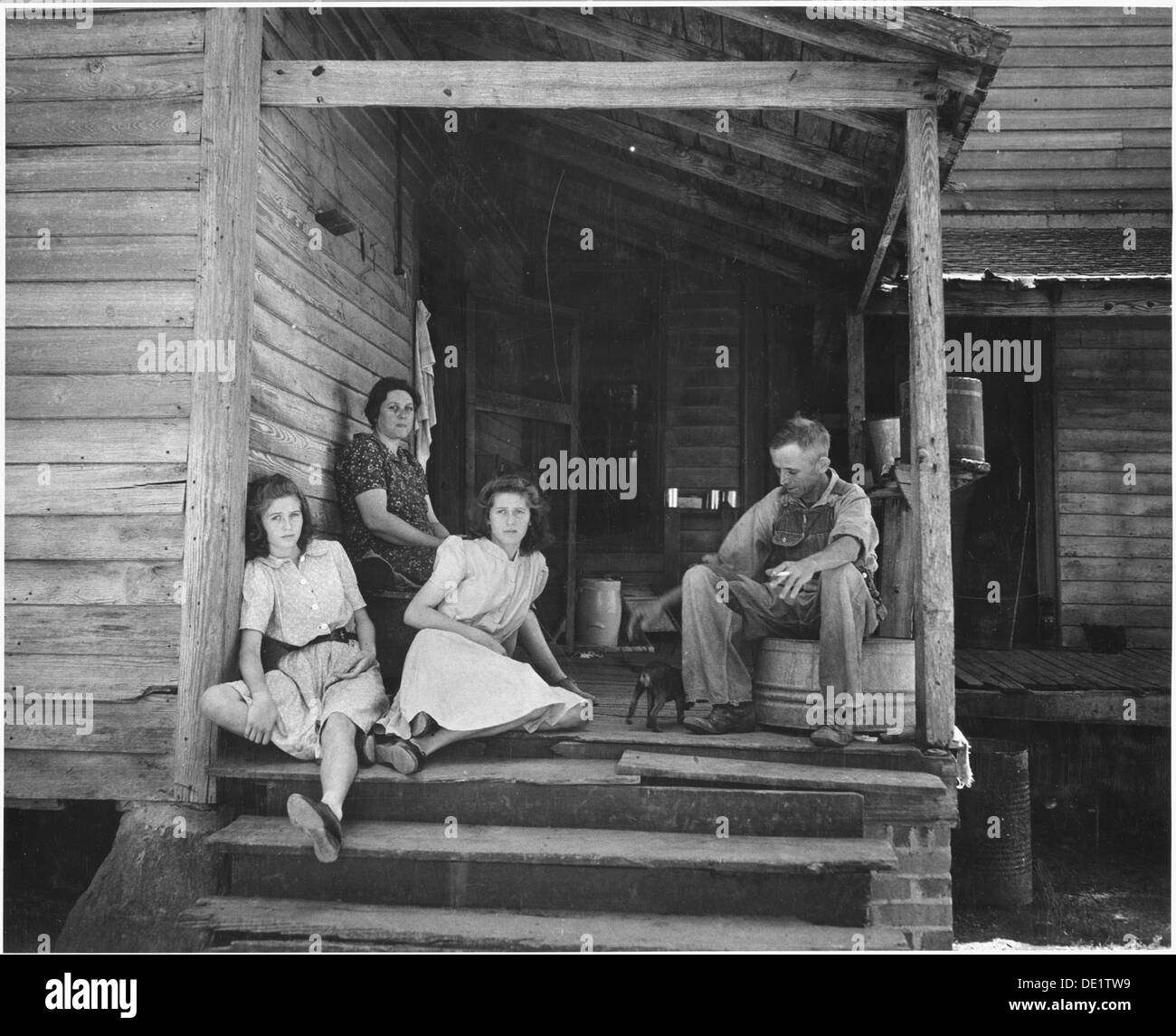 Tenant farming and sharecropping Black and White Stock Photos & Images ...