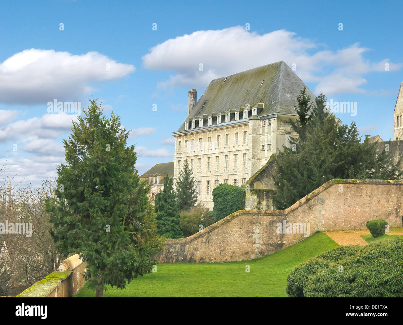 Old mansion in Chartres. France Stock Photo - Alamy