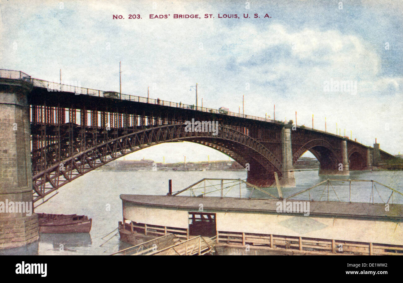 St louis missouri arch bridge hi-res stock photography and images - Alamy