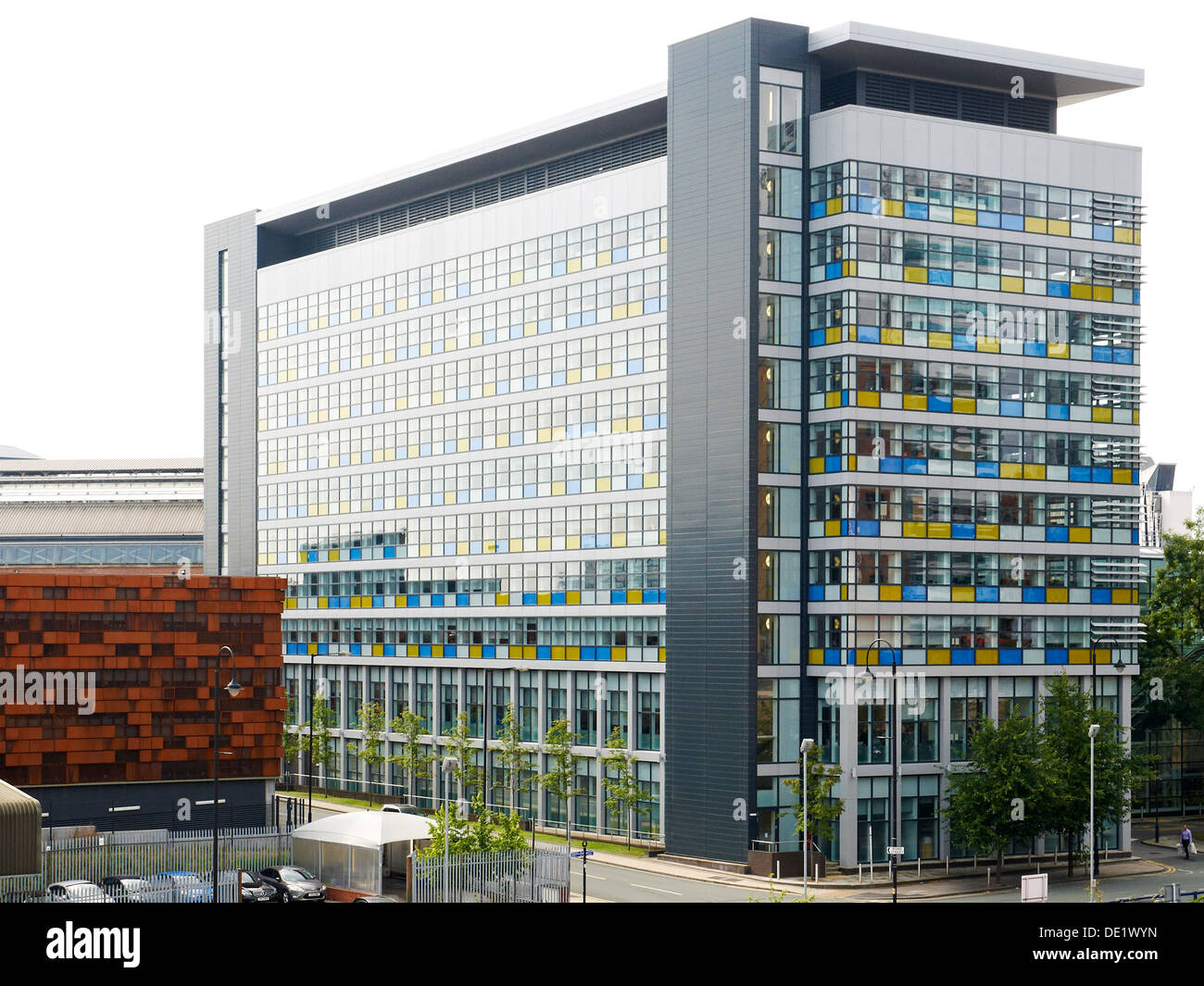 Piccadilly Gate, a mixed used office building in Manchester UK Stock ...