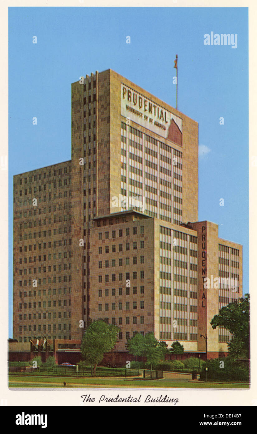 Prudential Building, Houston, Texas, USA, 1959. Artist: Unknown Stock ...