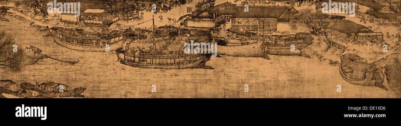 Qingming festival scroll hi-res stock photography and images - Alamy