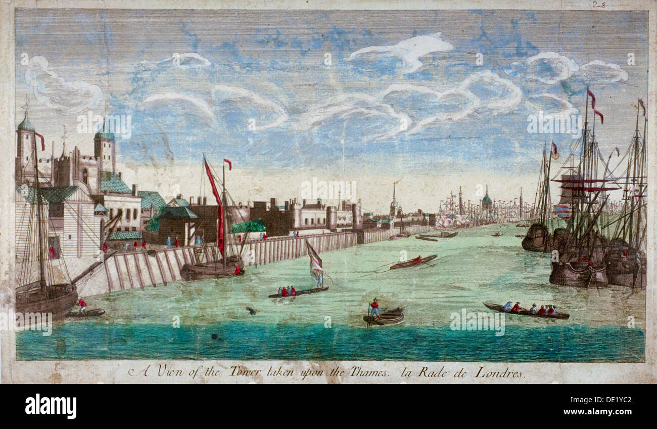 18th century london thames art hi-res stock photography and images - Alamy
