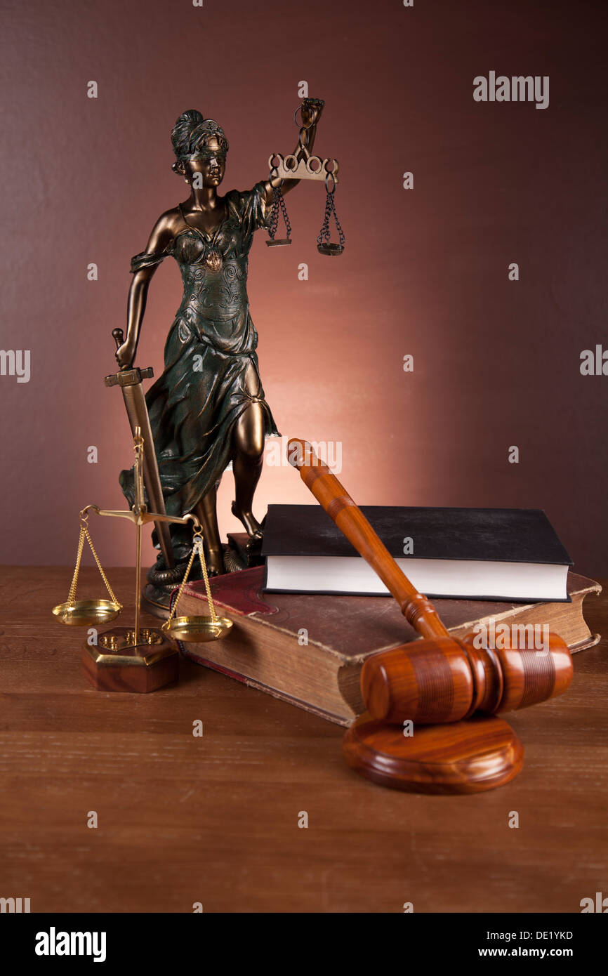 Law and justice concept Stock Photo - Alamy