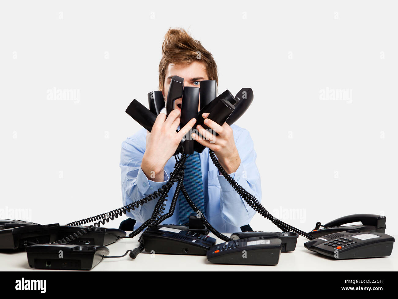 Communication overload hi-res stock photography and images - Alamy