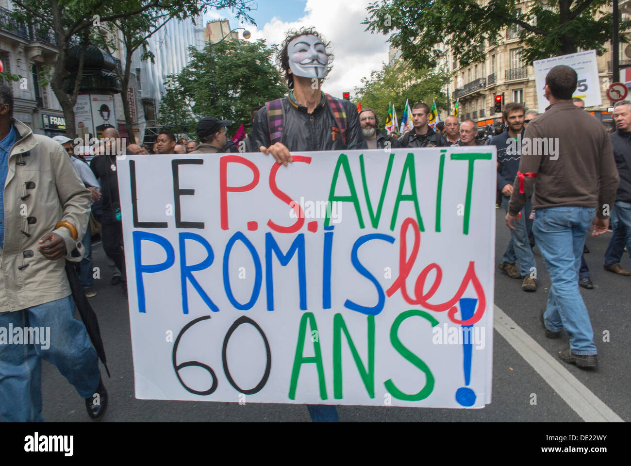 Paris, France. French Labor Unions Demonstration Against Reform of ...