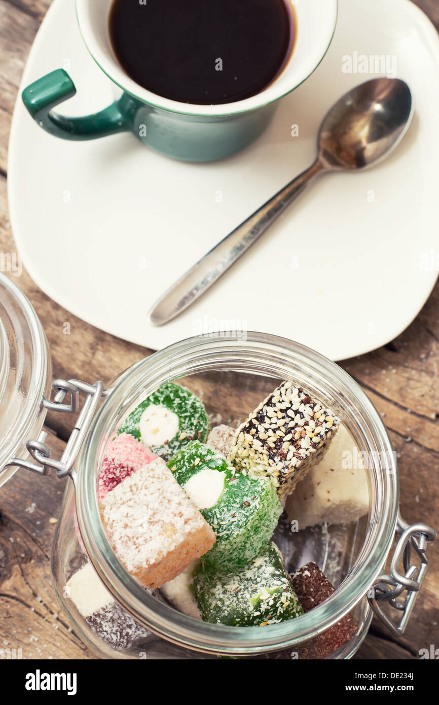 Eastern candy sweetness jelly Stock Photo - Alamy