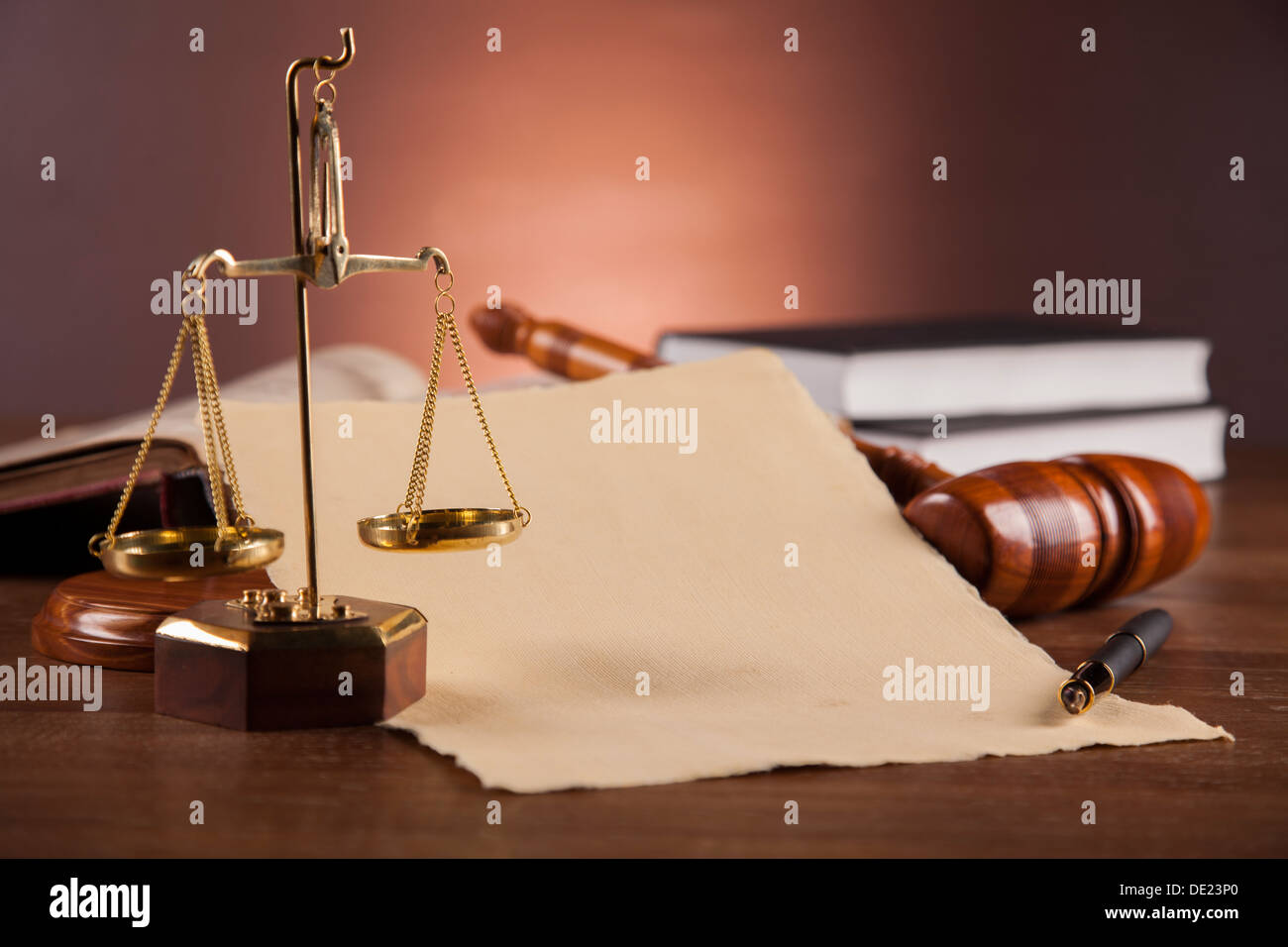Law and justice concept Stock Photo - Alamy