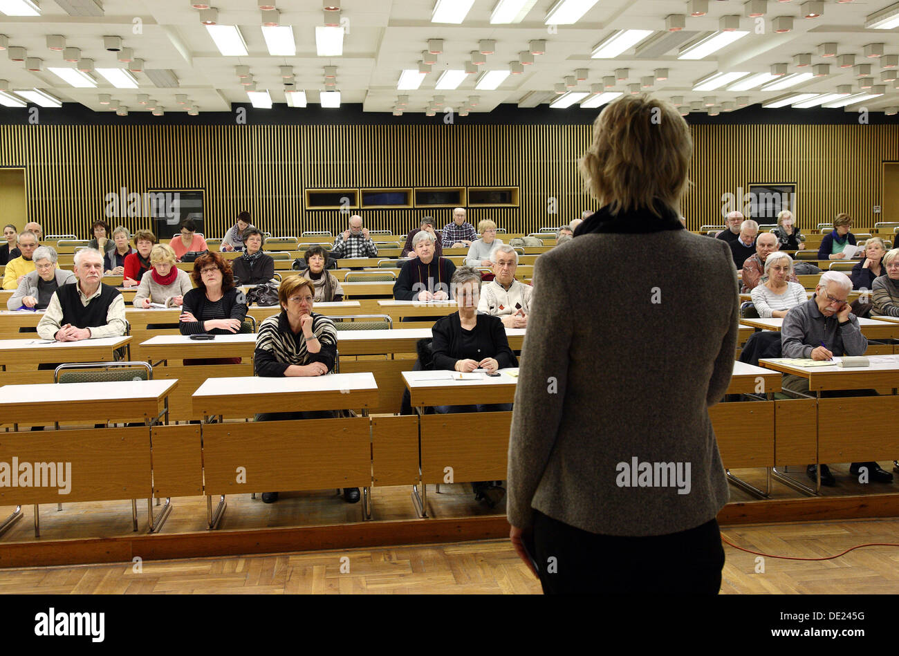 Cottbus, Germany, Seniorenuni of Brandenburg Technical University, BTU ...