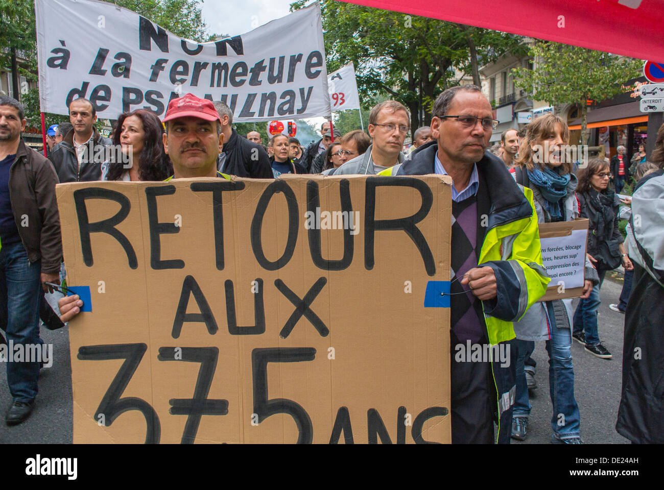 Paris, France. French Labor Unions Demonstration Against Reform of ...