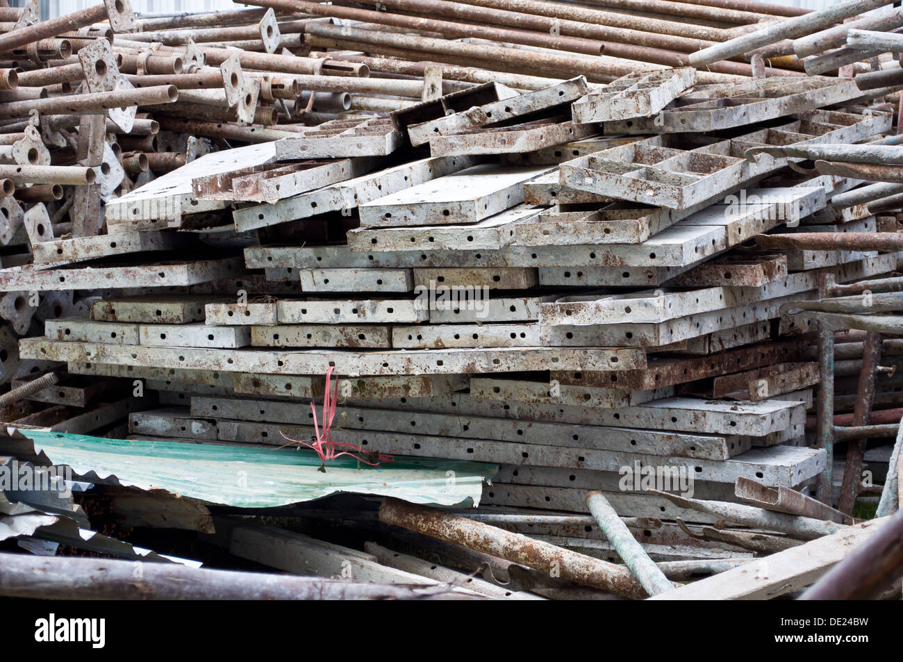 metal for construction in construction site Stock Photo - Alamy