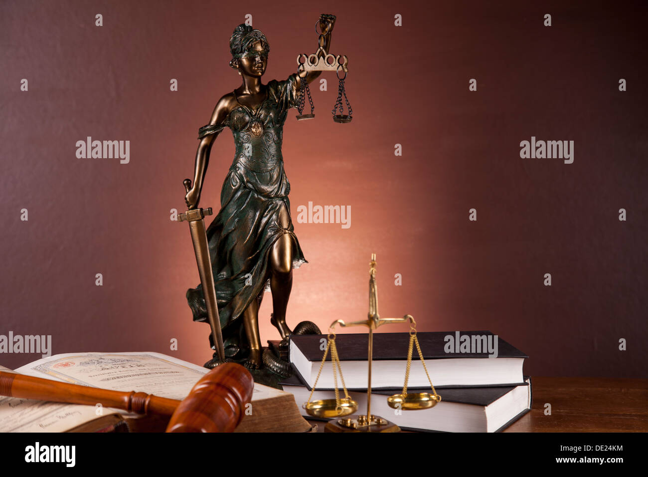 Law and justice concept Stock Photo - Alamy