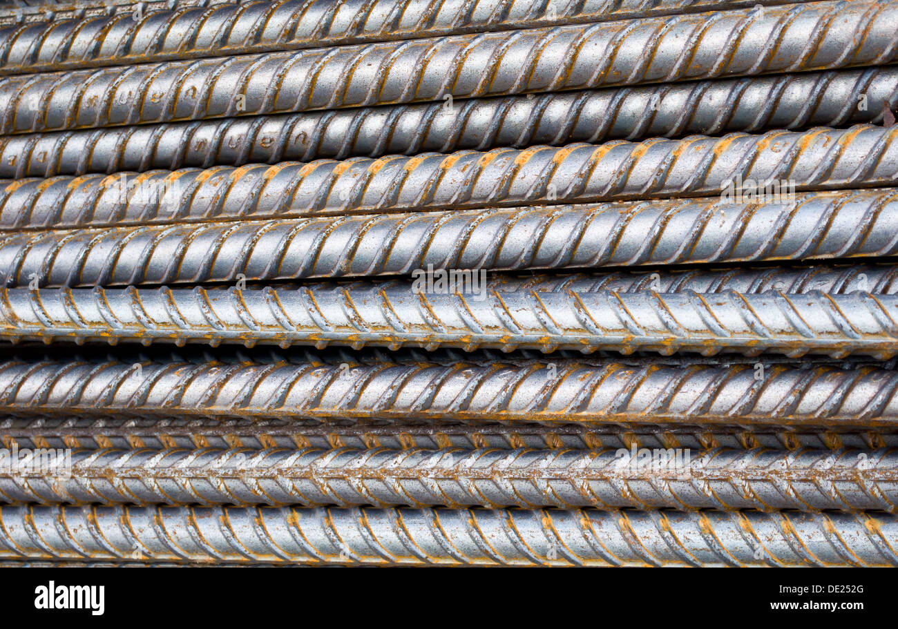 metal rod for construction background Stock Photo - Alamy