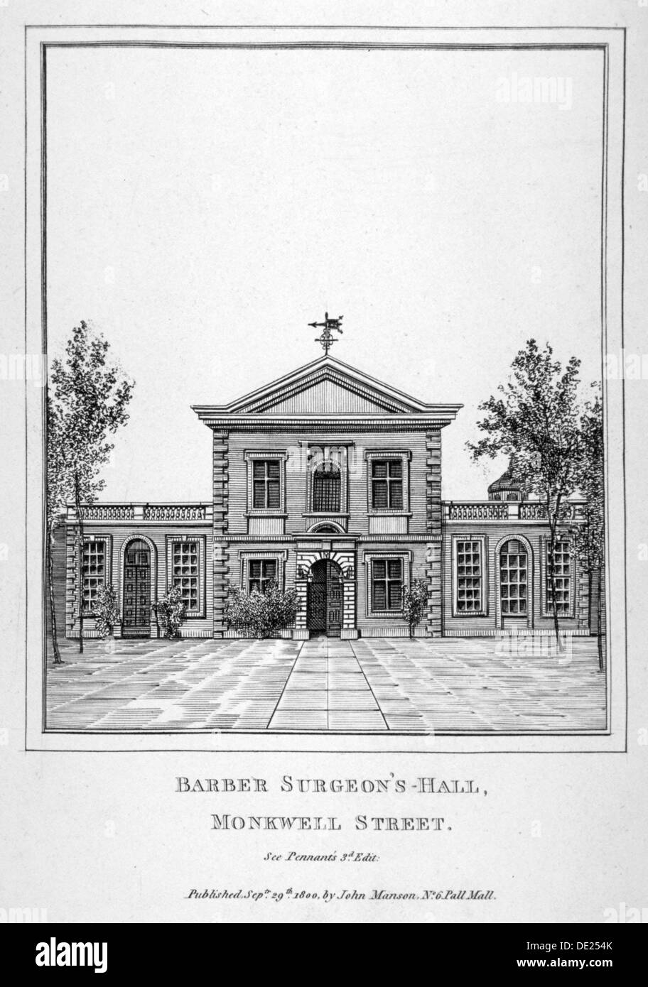 Barber surgeons hall hi-res stock photography and images - Alamy