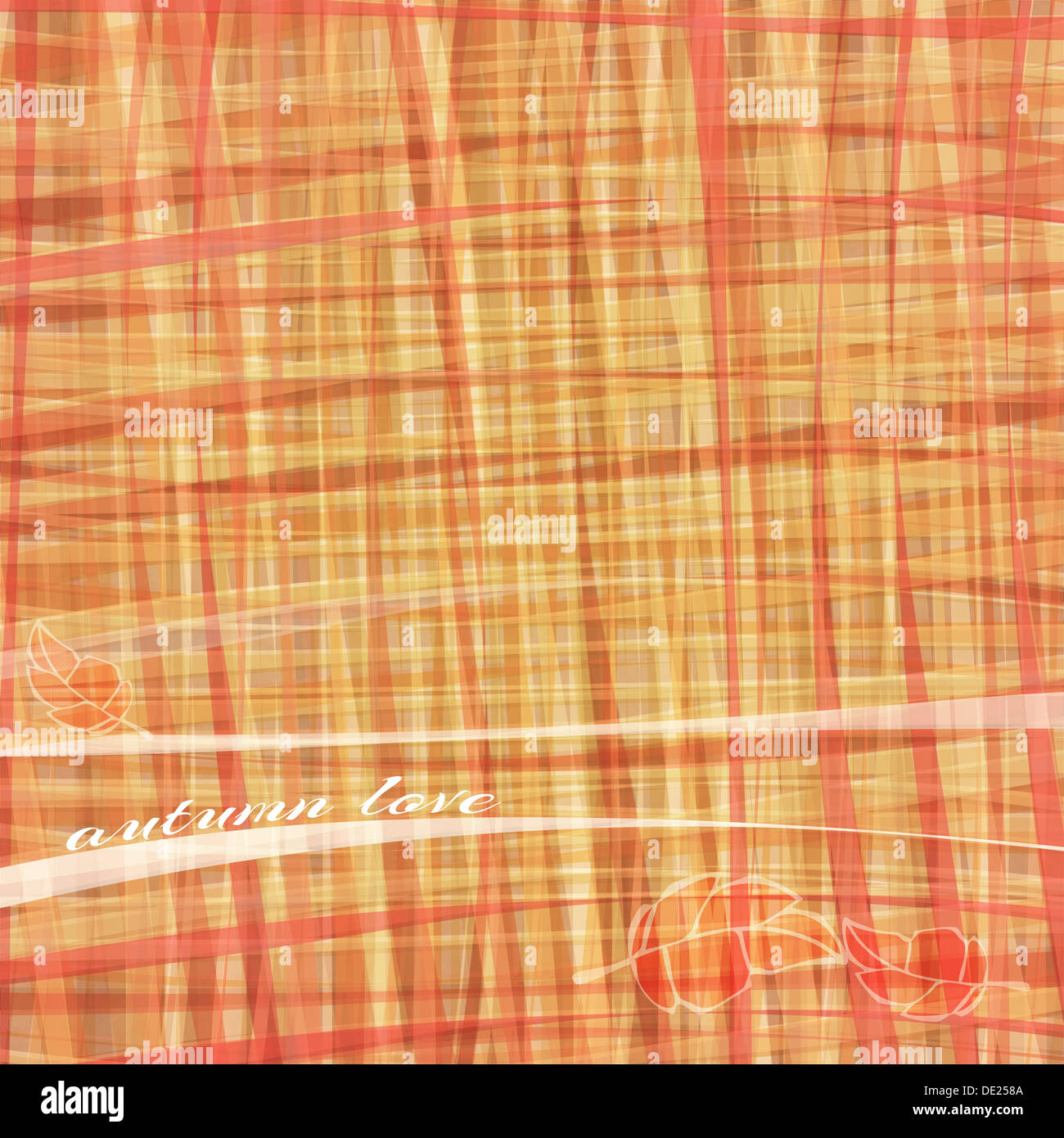 new striped wallpaper with leafs can use like seasonal background Stock ...