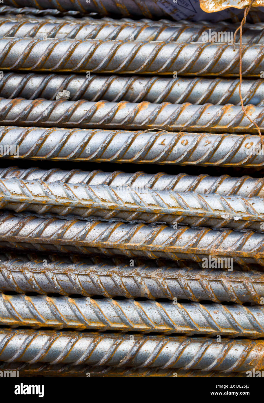 metal rod for construction background Stock Photo - Alamy