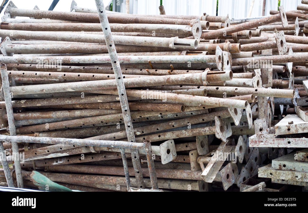 metal rod for construction in construction site Stock Photo - Alamy