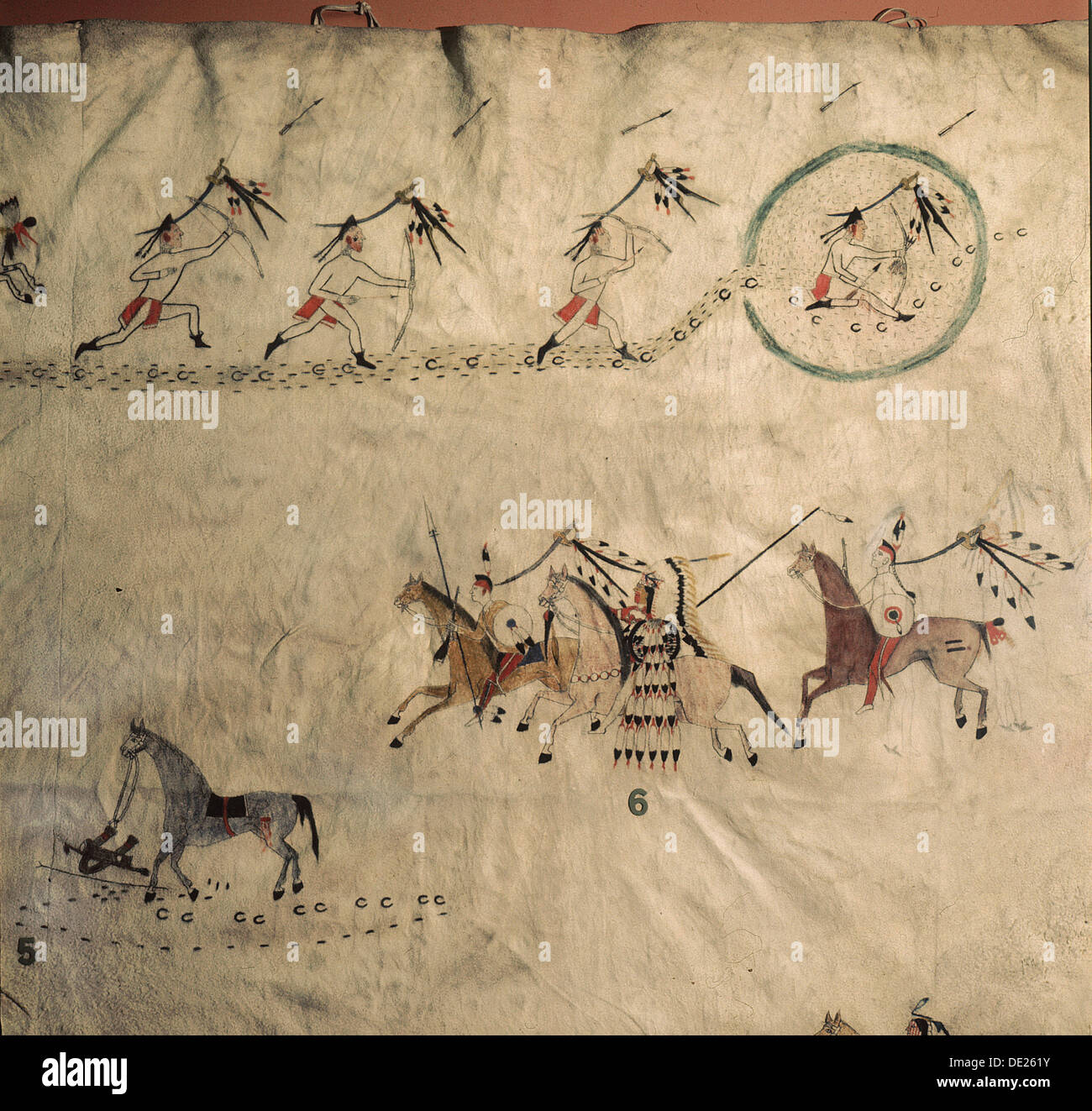 Hide painting native american hi-res stock photography and images - Alamy