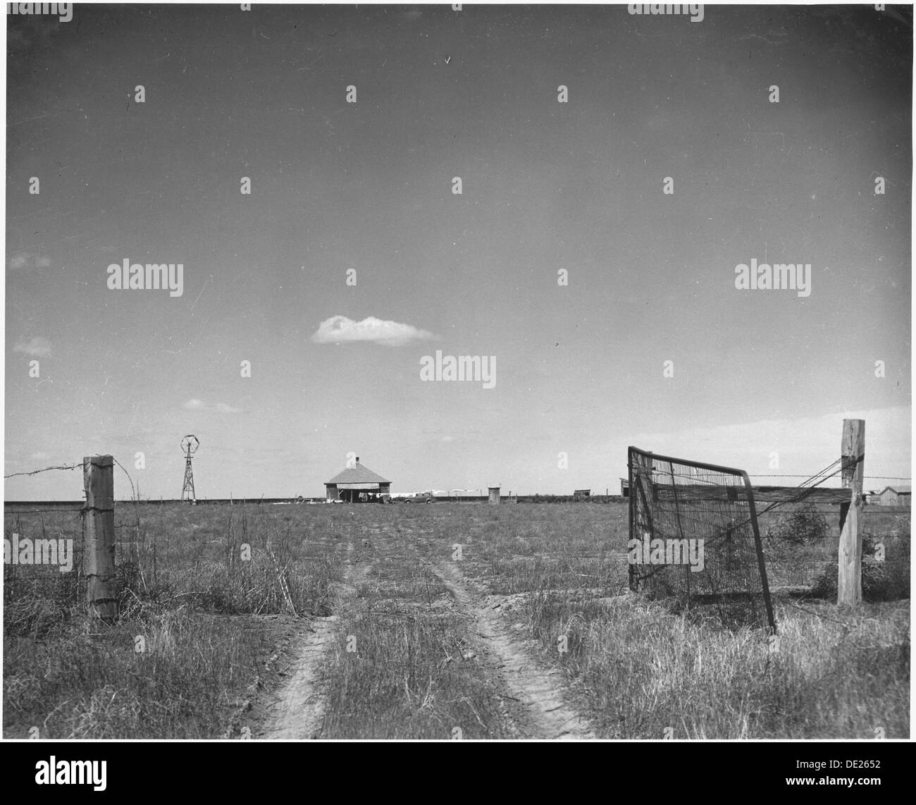 Haskell County, Kansas. Other farm near Sublette 522083 Stock Photo - Alamy