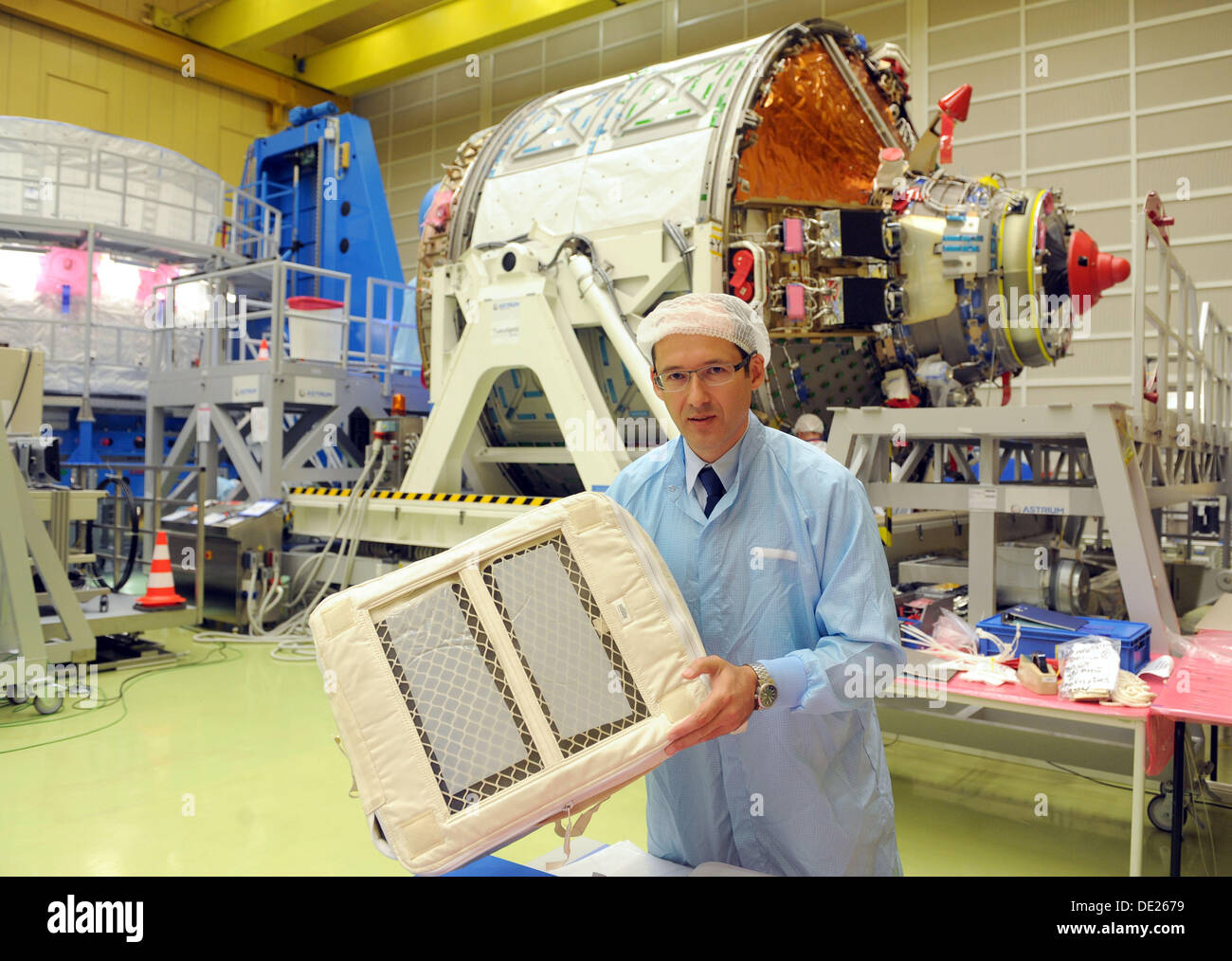 (HANDOUT) A handout photo provided by Ingo Wagner/Astrium on 10 ...