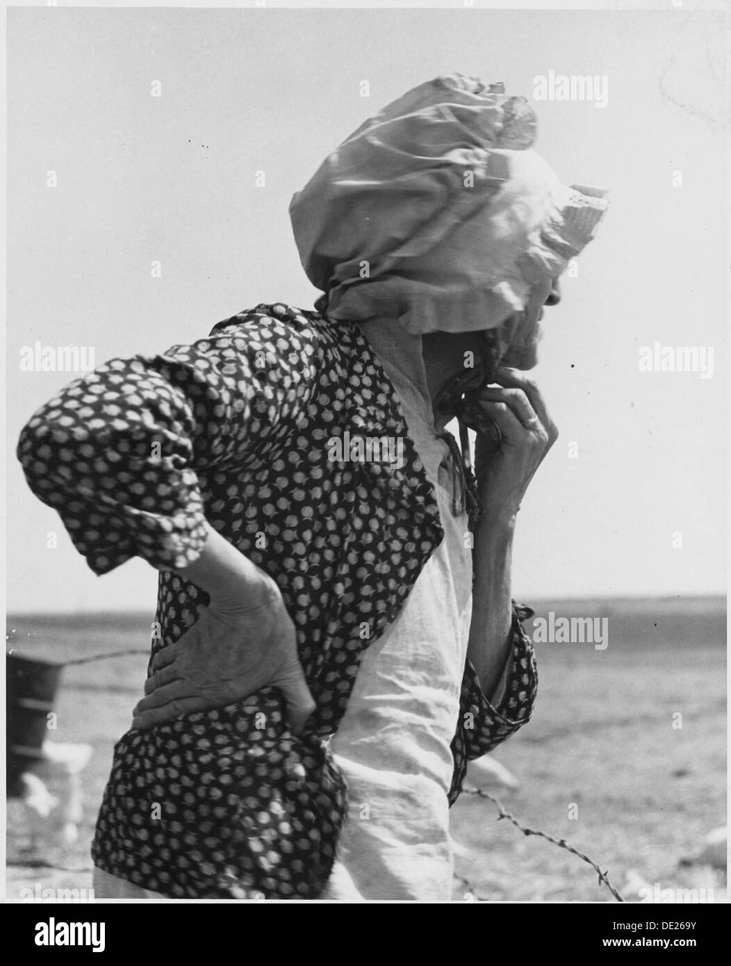 American midwest woman Black and White Stock Photos & Images - Alamy
