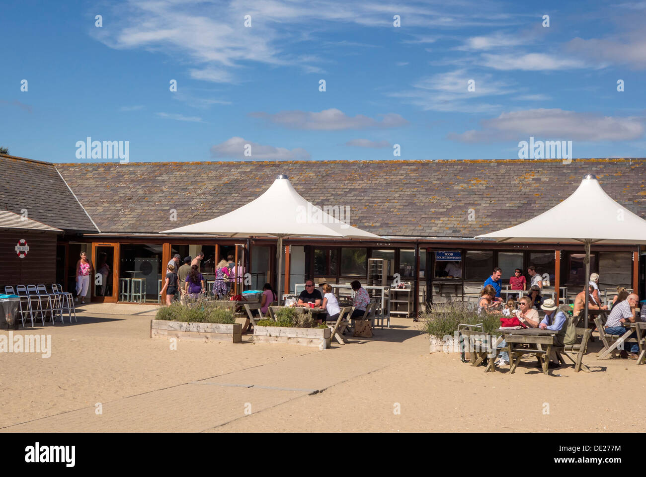 Knowle Beach Restaurant and visitor centre, Studland, Isle of Purbeck ...