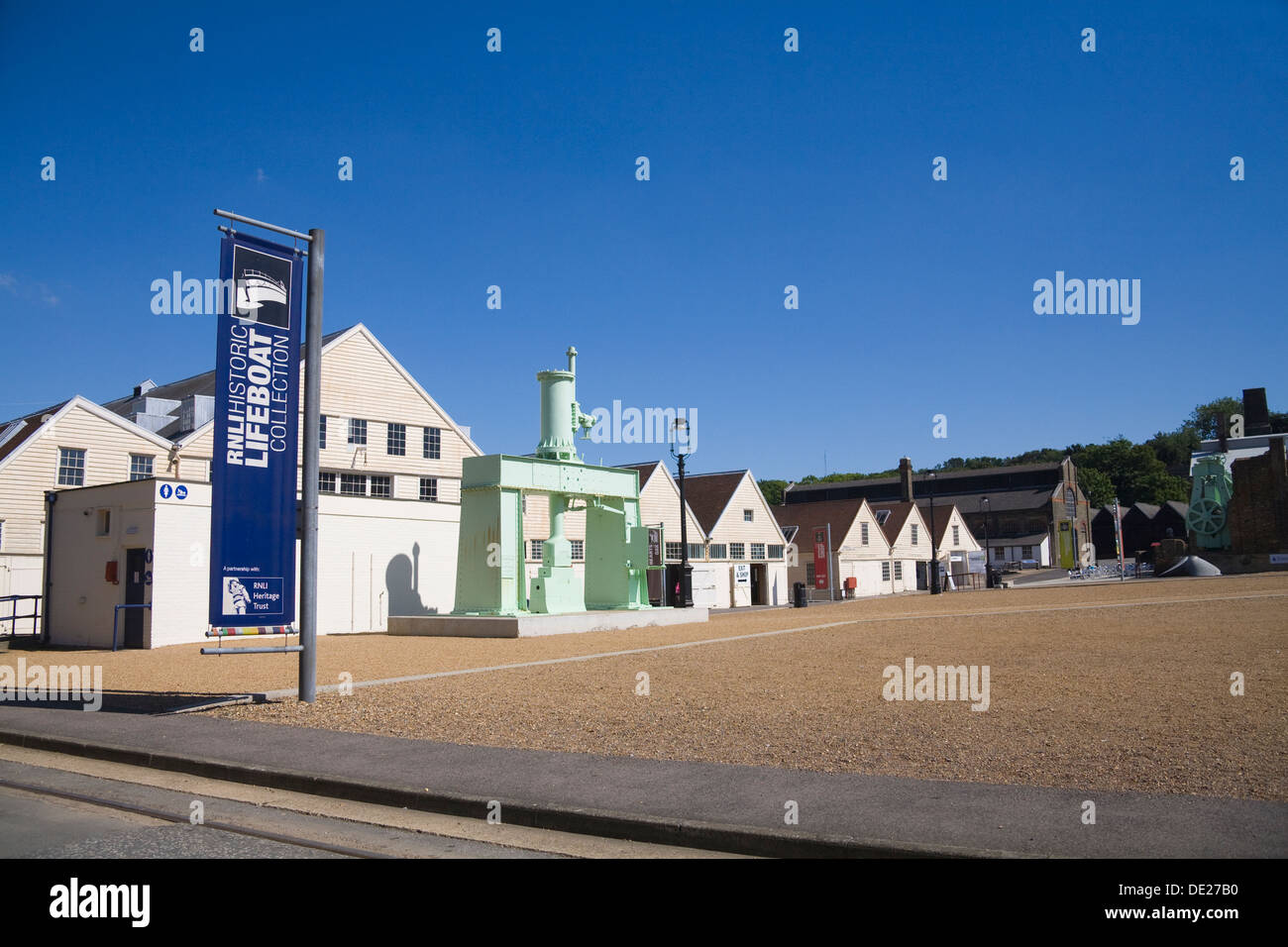 Historic Dockyard Chatham Kent Courtyard with Heart of Oak Visual ...