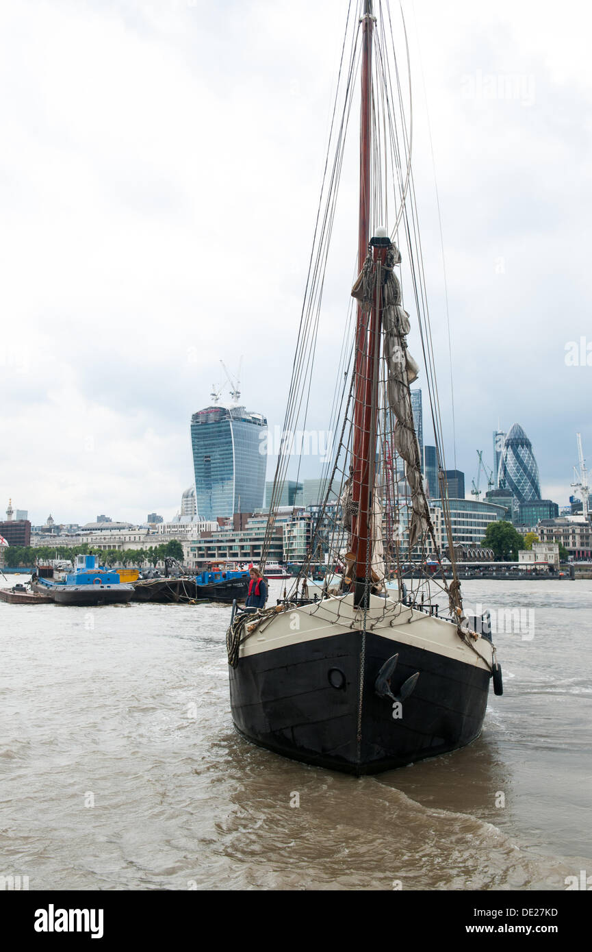 London, UK. 10th Sep, 2013. Tower Bridge, London. The bridge opens as ...