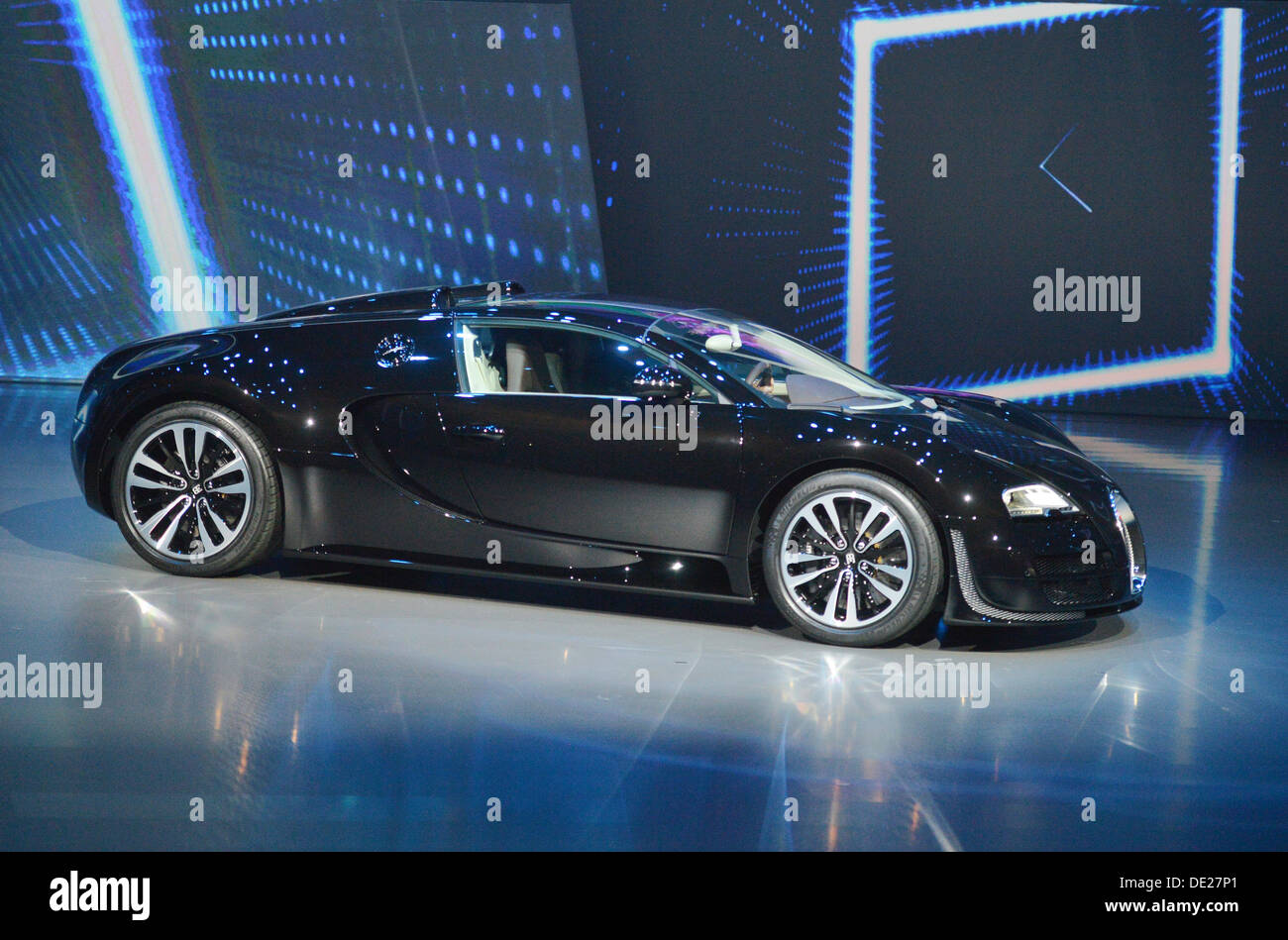 Frankfurt, Germany. 9th Sept, 2013. The Bugatti Veyron Jean Bugatti is ...